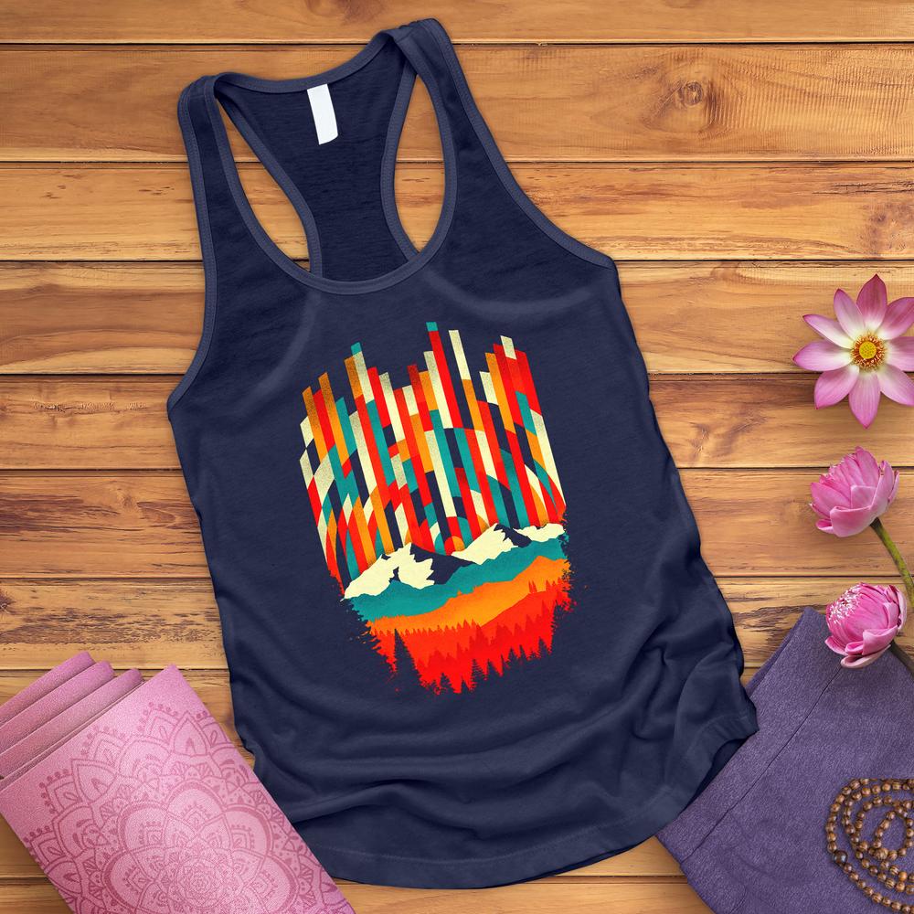 Vertical Sunset Women's Tank Top – Flock and Feathers